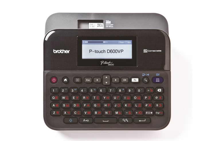 Принтер этикеток Brother P-Touch PT-D600VP в кейсе купить по доступной ...